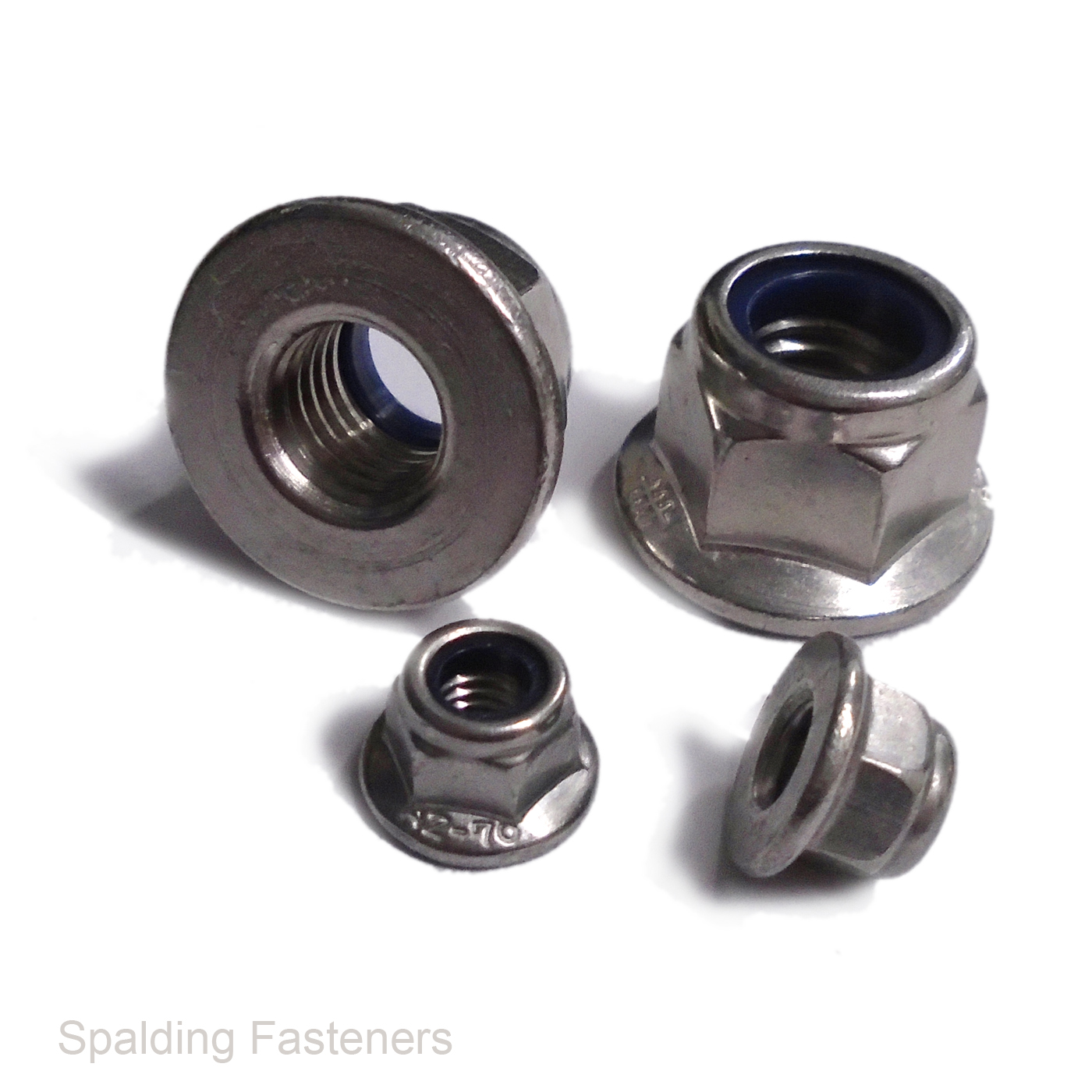 FLANGED NYLOC NUTS A2 STAINLESS STEEL FLANGE NUTS DIN 6926 M4 M5 M6 M8 ...