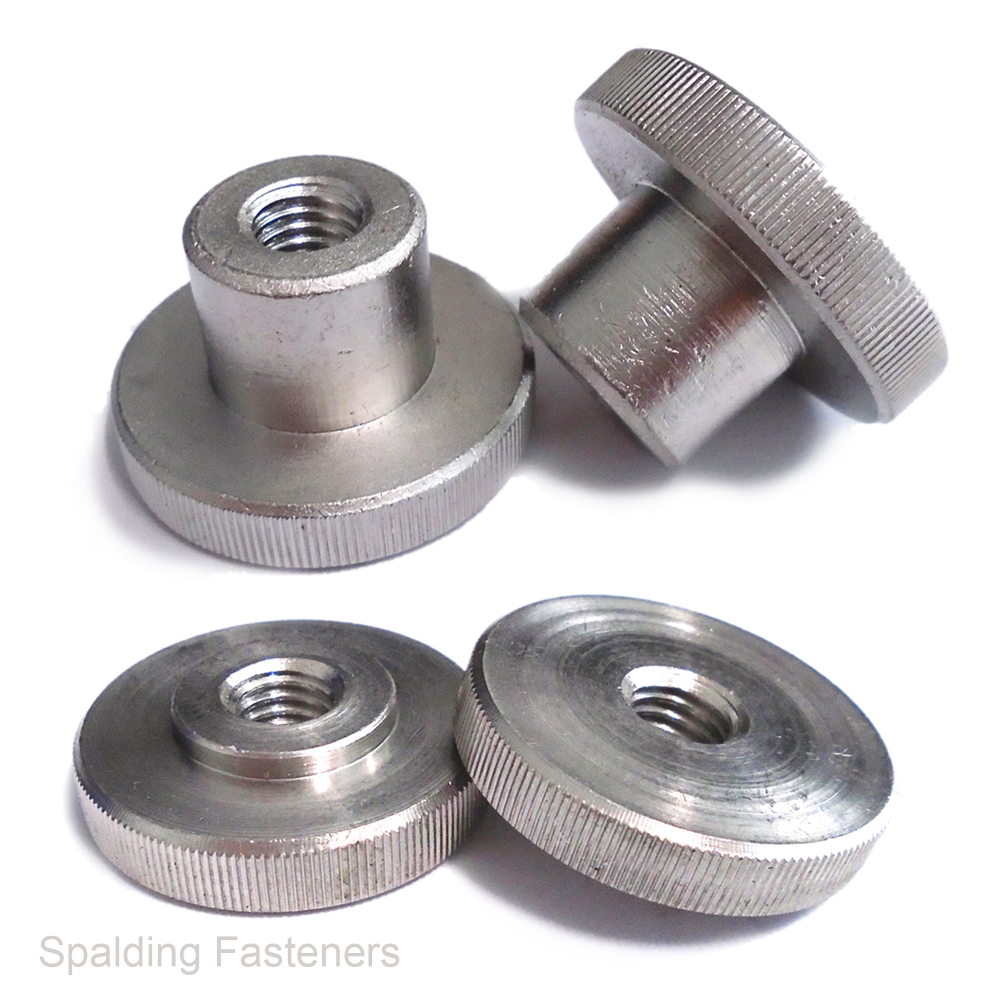 M2 M2.5 M3 M4 M5 M6 M8 M10 KNURLED THUMB NUTS A1 STAINLESS STEEL HAND ...