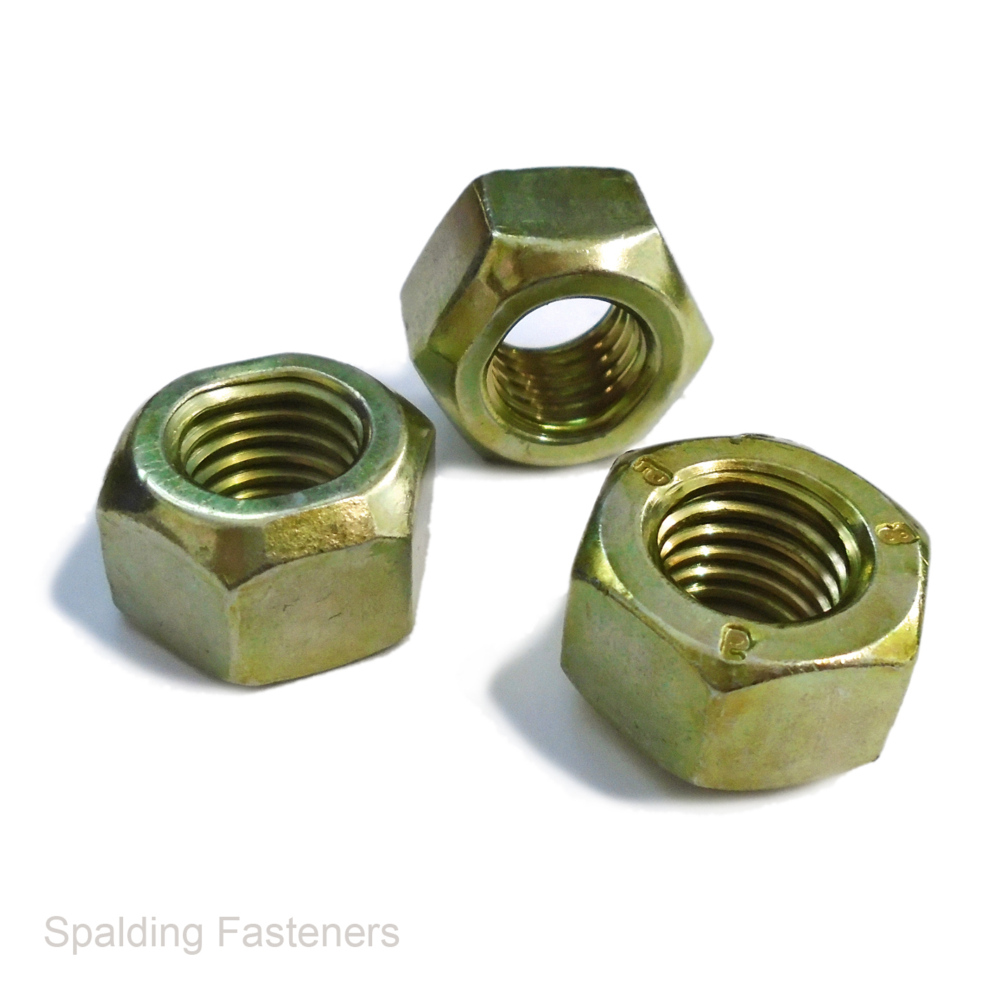 METRIC HT ZINC YELLOW SELF LOCKING PHILLIDAS NUTS M6,M8,M10,M12,M16 ...